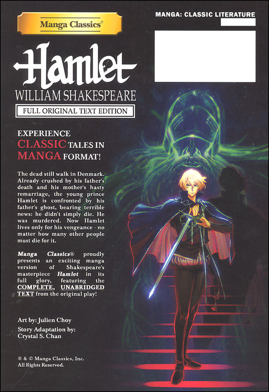 Hamlet (Manga Classics) | UDON Entertainment | 9781947808126 Hamlet (Manga Classics) | UDON Entertainment | 9781947808126