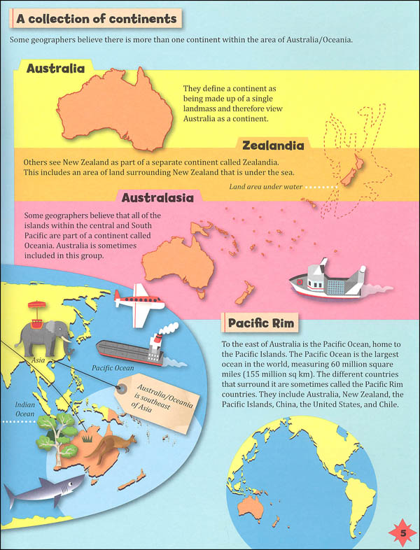 Mapping Australia and Oceania, and Antarctica (Mapping the Continents ...