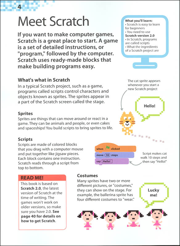 Coding In Scratch Games Workbook Dk Dorling Kindersley 9781465444820