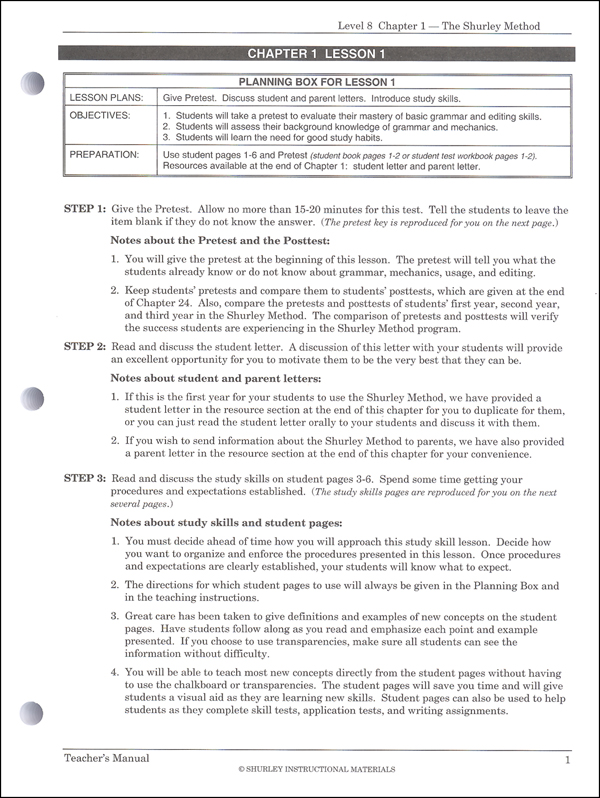 Shurley Method Level 8 Complete Kit | Shurley Instructional Materials ...