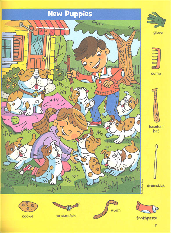 Sticker Hidden Pictures: Pet Puzzles | Highlights for Children ...