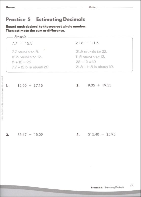 Math in Focus Grade 5 Workbook B | Marshall Cavendish | 9780669013382