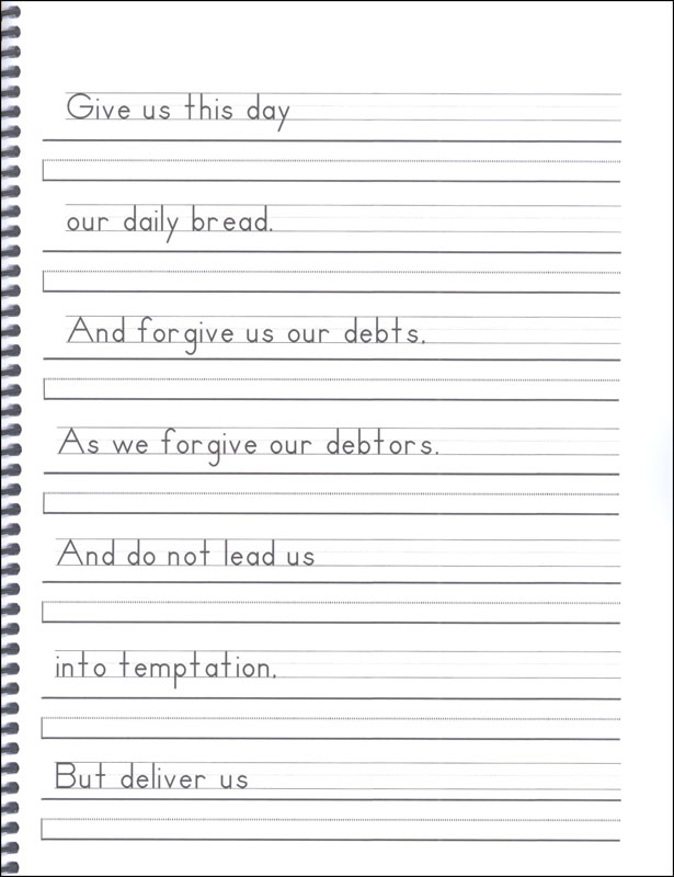 Zaner Bloser Worksheets