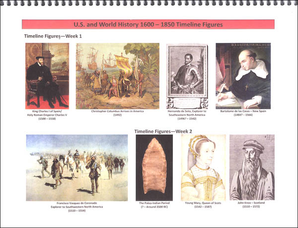 American History Timeline 1600s