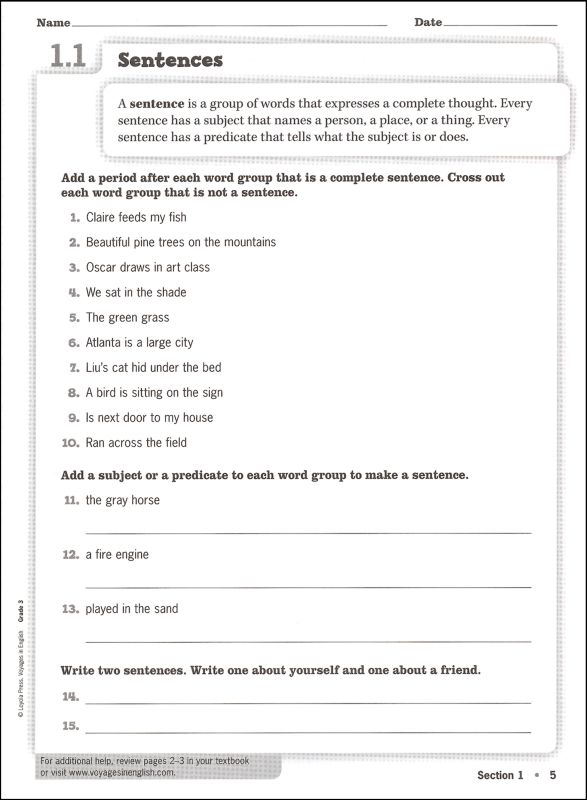 Voyages In English 2011 Grade 3 Practice Book Loyola University Press
