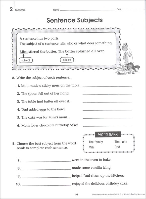 3rd Grade Grammar Lessons