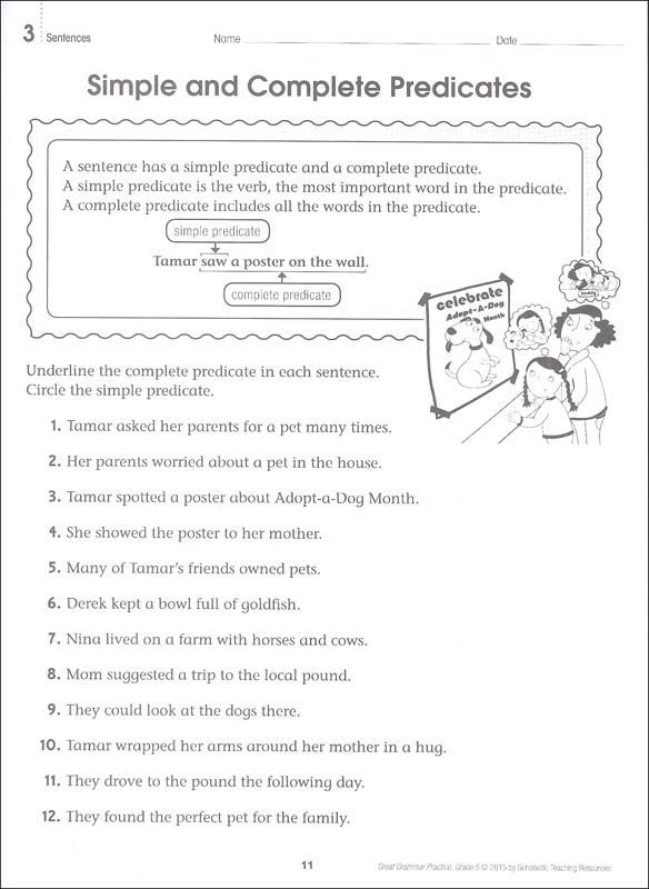 Great Grammar Practice Grade 5 Scholastic Professional Book Divisn