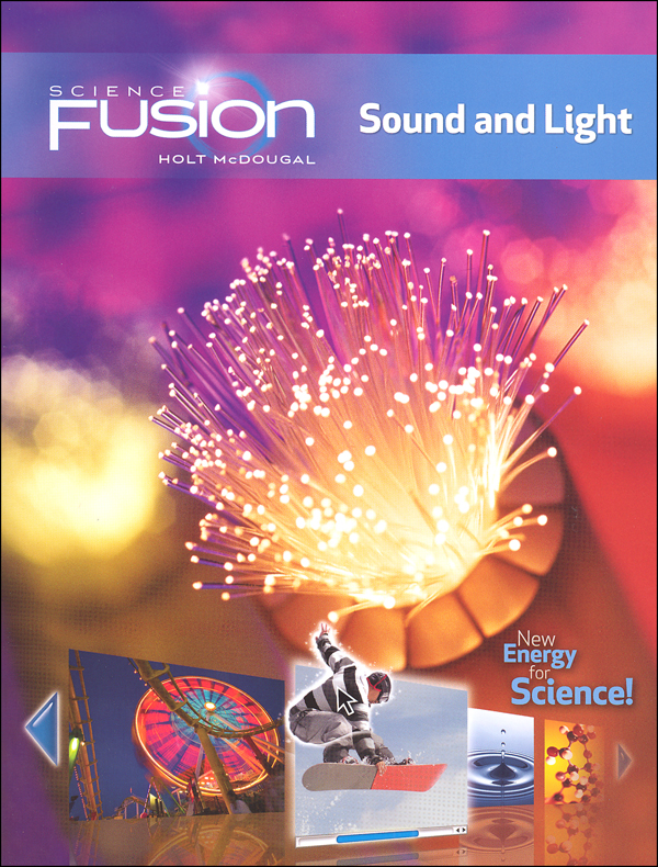 Science Fusion Module J Sound And Light Houghton Mifflin Harcourt