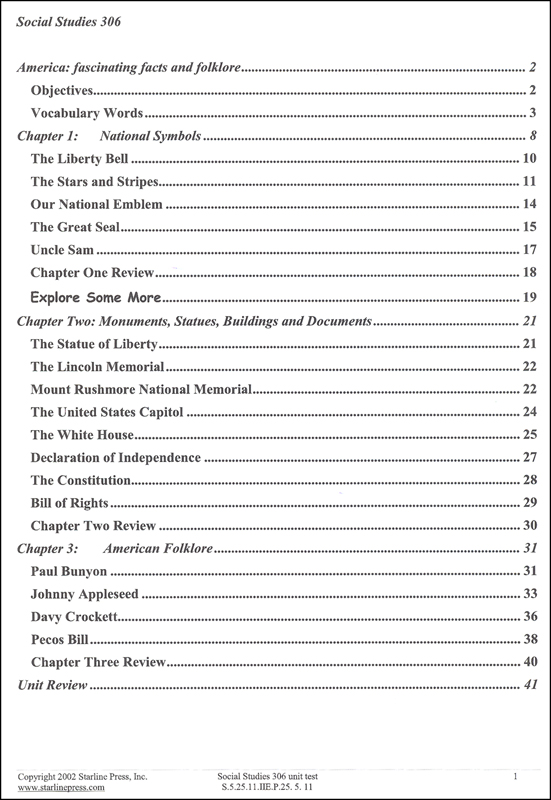 Social Studies 3rd Grade Set | Starline Press