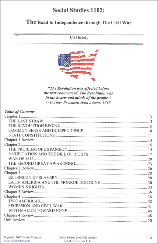 US History 11th Grade Set Starline Press us-history-11th-grade-set-starline-press