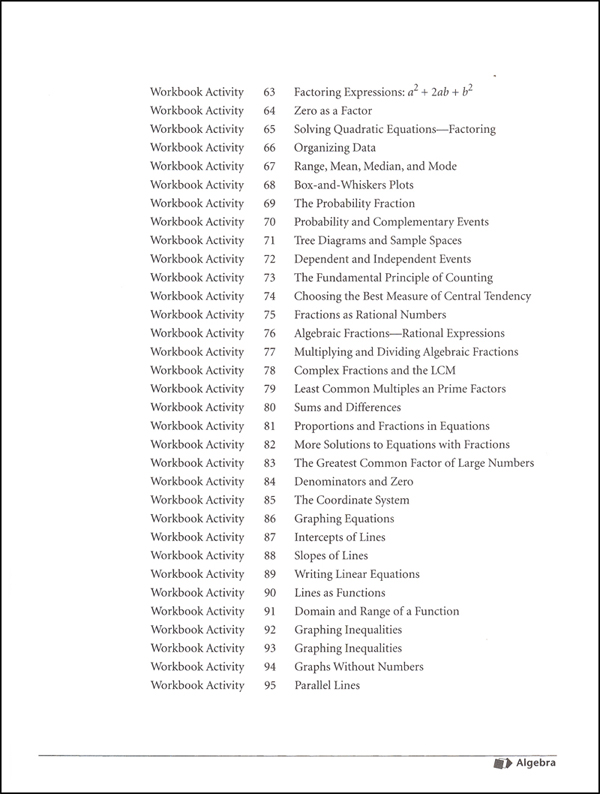AGS Algebra I Workbook | AGS Globe | 9780785435693