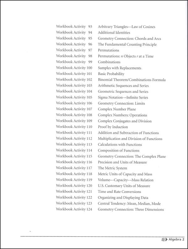 AGS Algebra II Workbook | AGS Globe | 9780785435457
