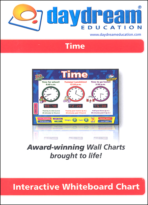 Math Interactive CD-ROM - Time | DayDream Education