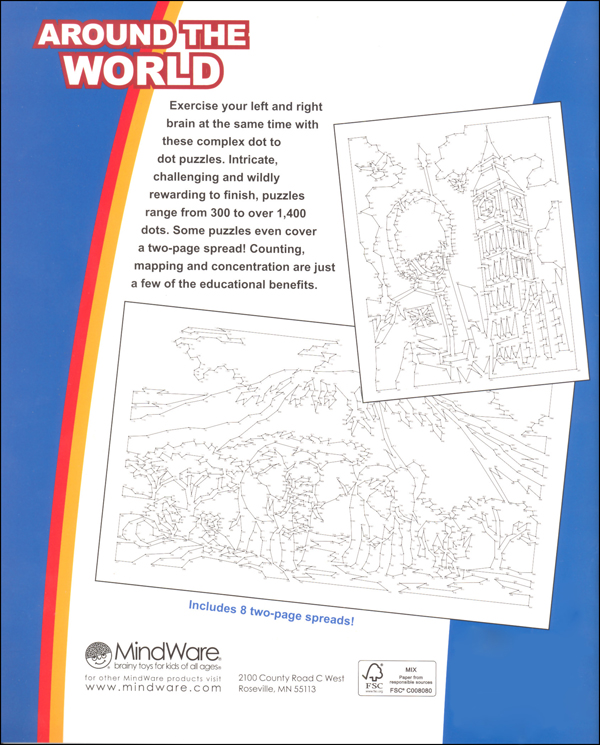Extreme Dot To Dots All Around The World MindWare Extreme Dot To Dots All Around The World MindWare