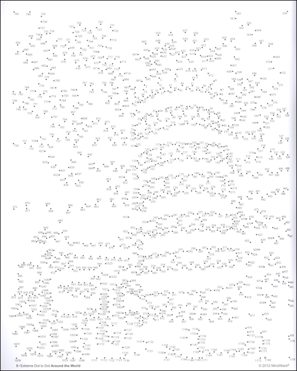 Extreme Dot To Dots All Around The World MindWare Extreme Dot To Dots All Around The World MindWare