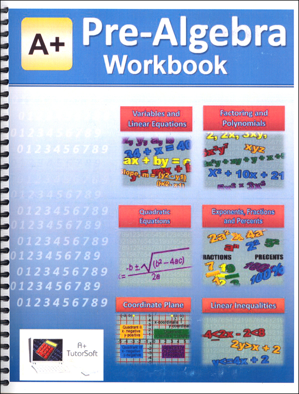Pre Algebra Workbook A TutorSoft Inc 