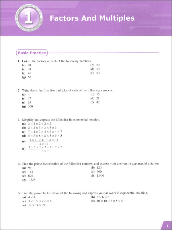 Dimensions Math CCSS Workbook 7A | SingaporeMath.com | 9789814431743
