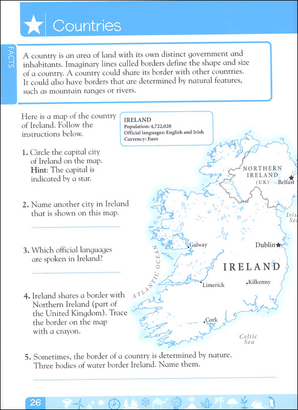 DK Workbooks: Geography - Second Grade | Dorling Kindersley | 9781465428486 DK Workbooks: Geography - Second Grade | Dorling Kindersley | 9781465428486
