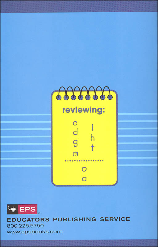 Alphabet Series Volume 1 Starter Set | Educators Publishing Service ...