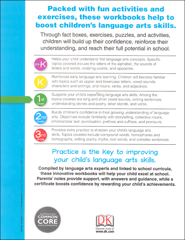 DK Workbooks: Language Arts Grade 1 | Dorling Kindersley | 9781465417381 DK Workbooks: Language Arts Grade 1 | Dorling Kindersley | 9781465417381