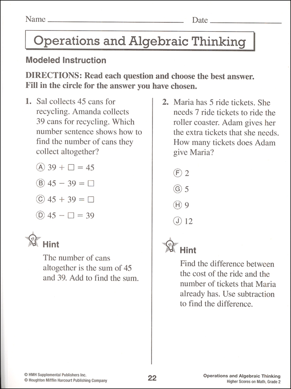 higher-scores-on-math-standardized-tests-workbook-grade-2-steck
