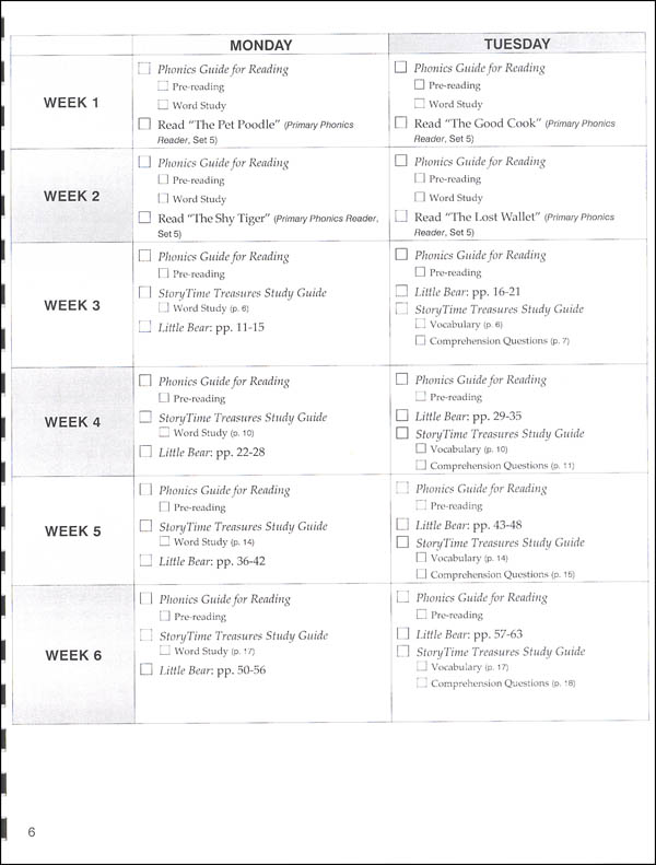 First Grade Reading Lesson Plans Memoria Press 9781615382644