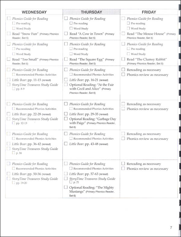 First Grade Reading Lesson Plans Memoria Press 9781615382644