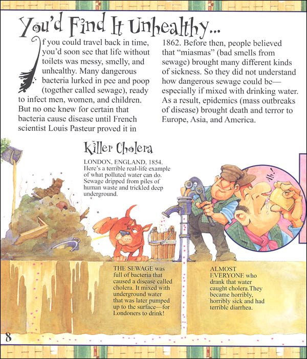 You Wouldn't Want to Live Without Toilets | Children's Press ...