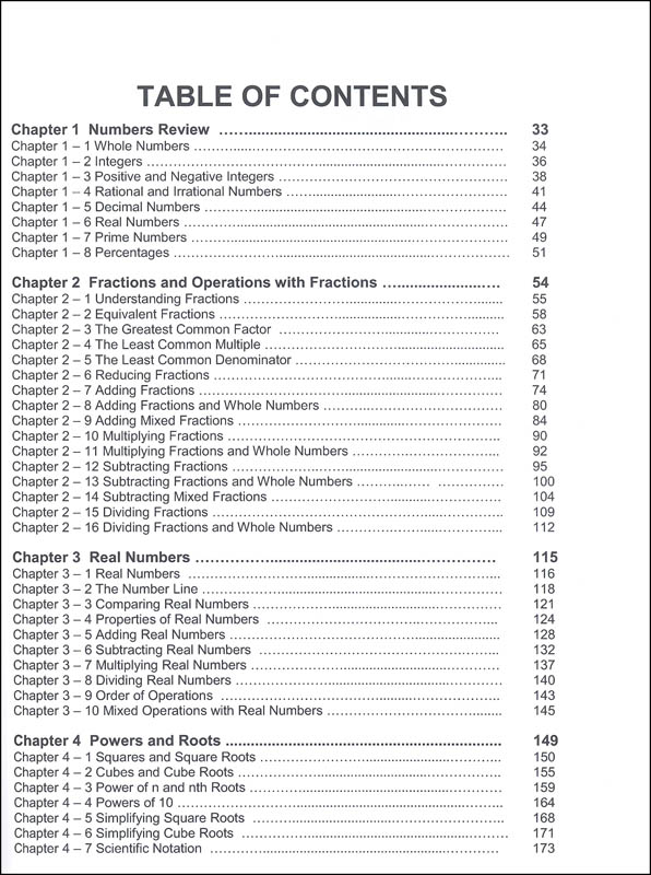 A Interactive Math 7th Grade Pre Algebra Full Curriculum Textbook 
