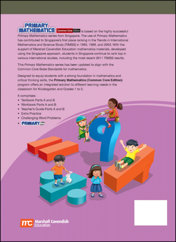 Primary Mathematics Common Core Edition Textbook 4A | Marshall ...