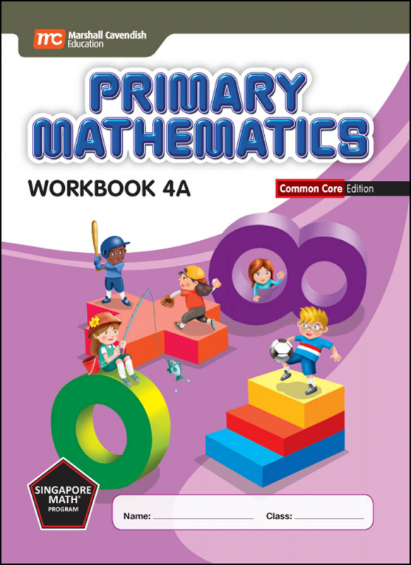 Primary Mathematics Common Core Edition Workbook 4A | Marshall ...