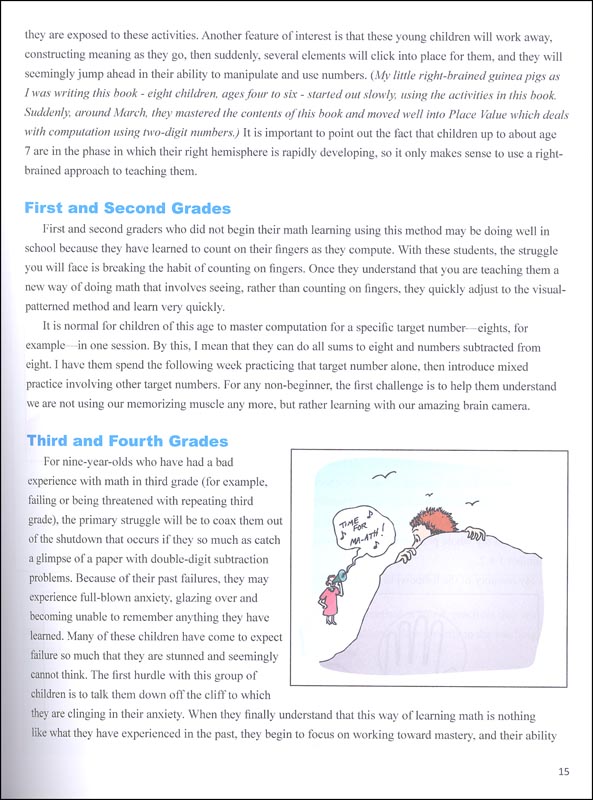 Right Brain Math Worksheets