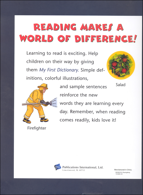 My First Dictionary | Phoenix International | 9781642690651