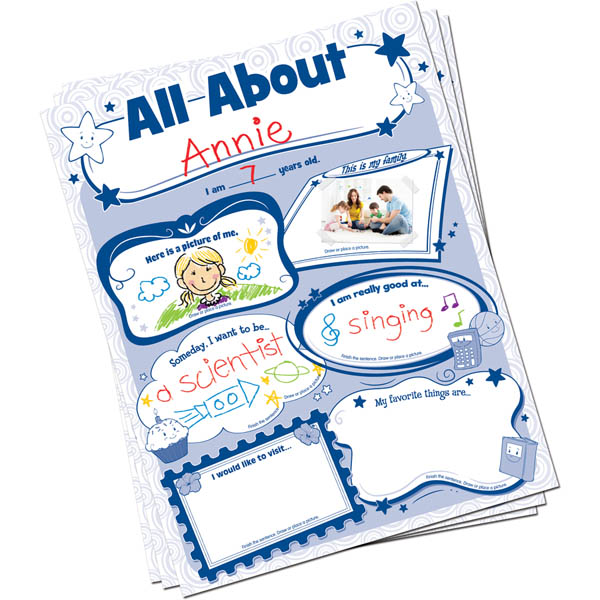 All About Me Poster | Teacher Created Resources
