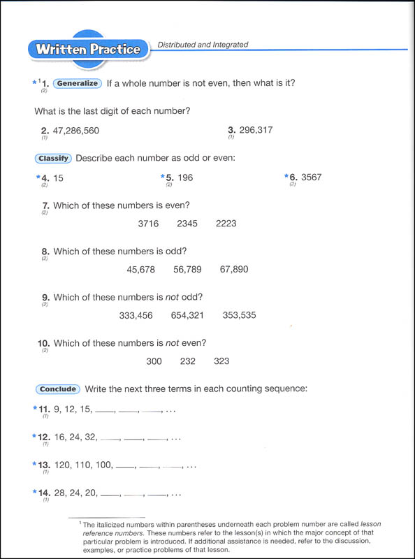 Saxon Math Placement Test Printable Printable World Holiday