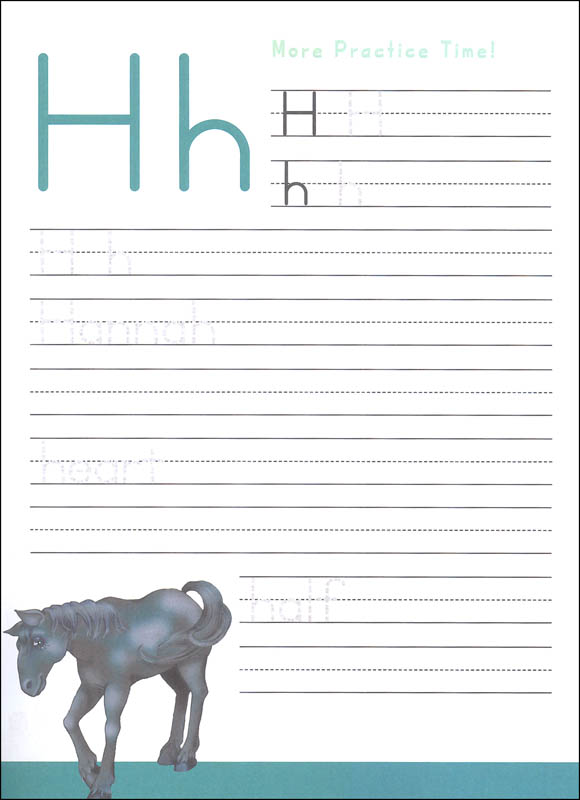 Print Writing Practice Book | Flash Kids | 9781411400870