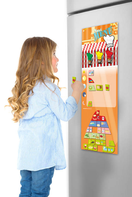 Magnetic Chart: Healthy Eating Game | Miniland Educational