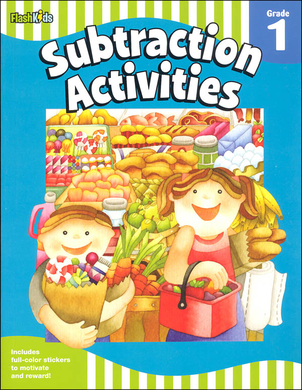 Subtraction Activities Grade 1 Flash Skills Flash Kids 9781411434578 Subtraction Activities Grade 1 Flash Skills Flash Kids 9781411434578