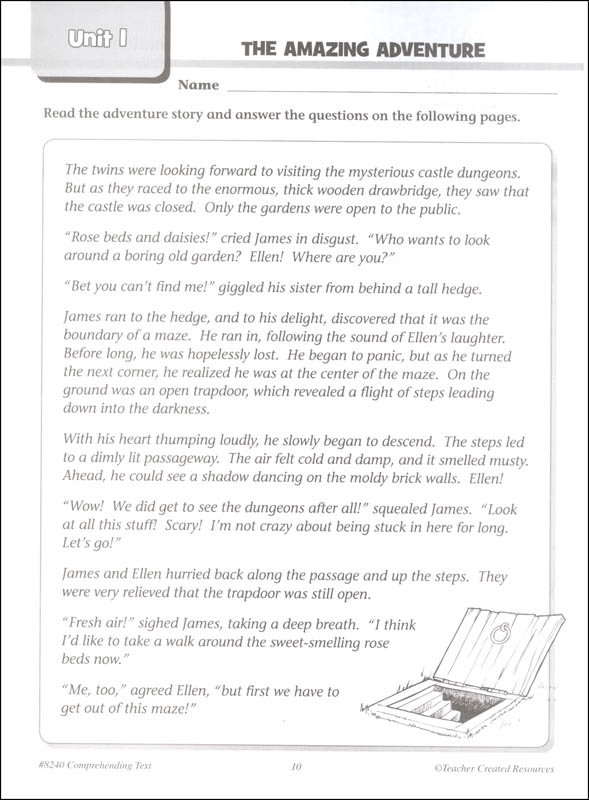 Comprehending Text Grade 3 Teacher Created Resources 9781420682403