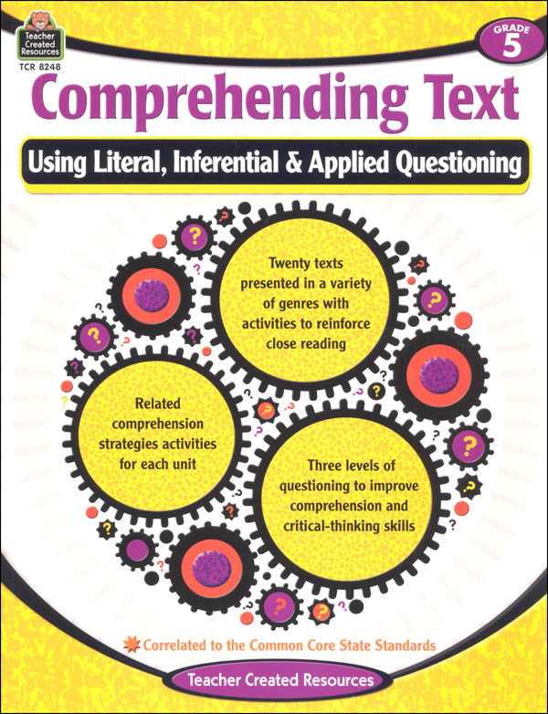 Comprehending Text Grade 5 | Teacher Created Resources | 9781420682489