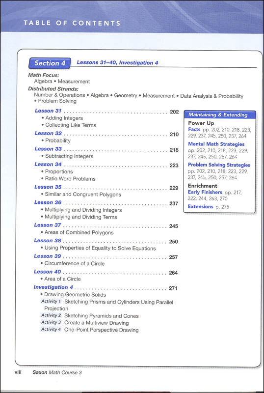 Saxon Math Course 3 Student Edition Saxon Publishers 9781591418849 Saxon Math Course 3 Student Edition Saxon Publishers 9781591418849