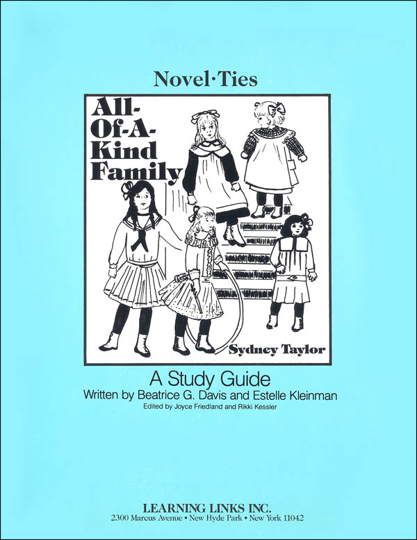 All-of-a-Kind Family Novel-Ties Study Guide | Learning Links ... All-of-a-Kind Family Novel-Ties Study Guide | Learning Links ...