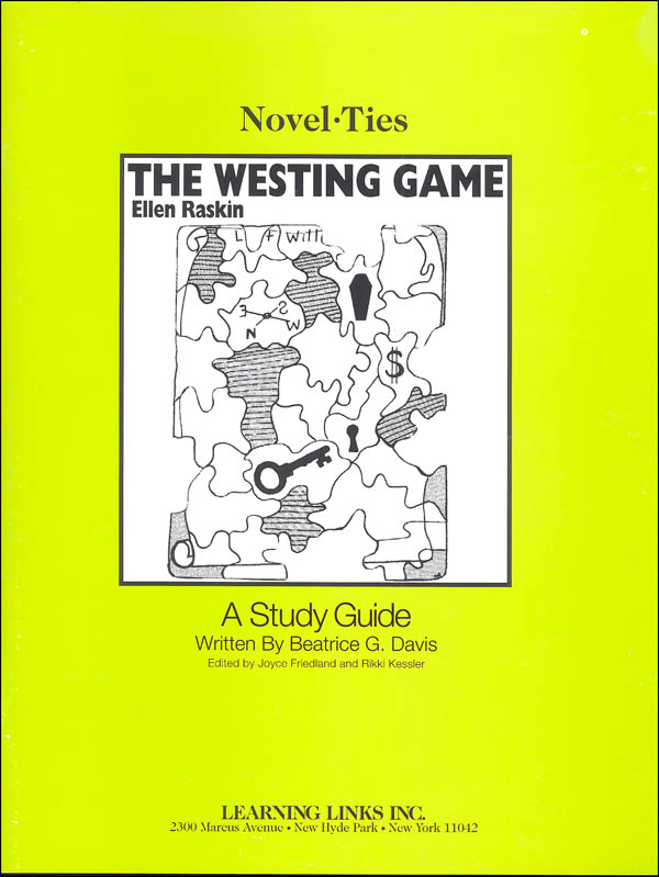 Westing Game Novel-Ties Study Guide | Learning Links | 9780881220964 Westing Game Novel-Ties Study Guide | Learning Links | 9780881220964