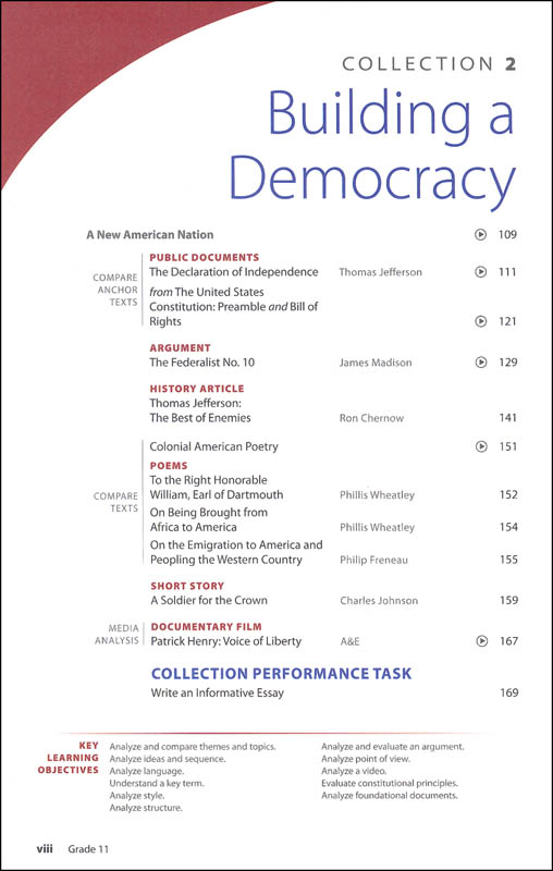 HMH Collections Homeschool Package Grade 11 | Houghton Mifflin Harcourt ...