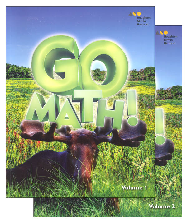 Go Math Student Set 2016 Grade 3 Houghton Mifflin School 9780544745582
