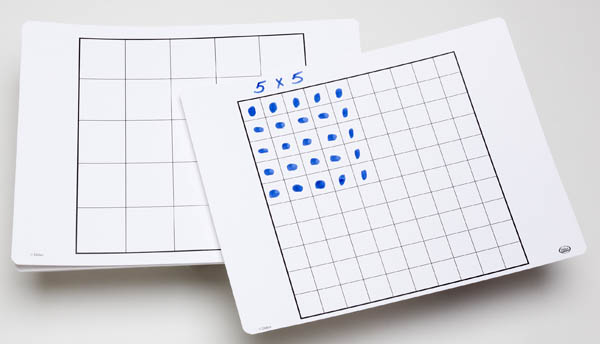 Write-On/Wipe-Off Number Array Mat | Didax