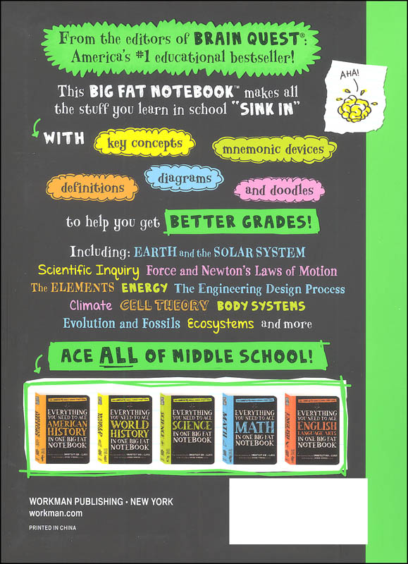Everything You Need to Ace Science In One Big Fat Notebook | Workman ... Everything You Need to Ace Science In One Big Fat Notebook | Workman ...