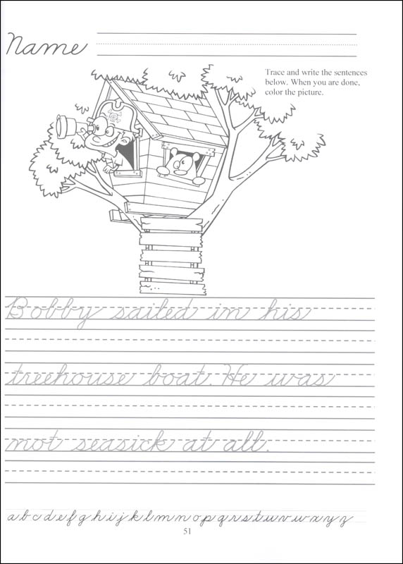 Cursive Handwriting Workbook: Traditional Cursive Handwriting | Tip Top ...