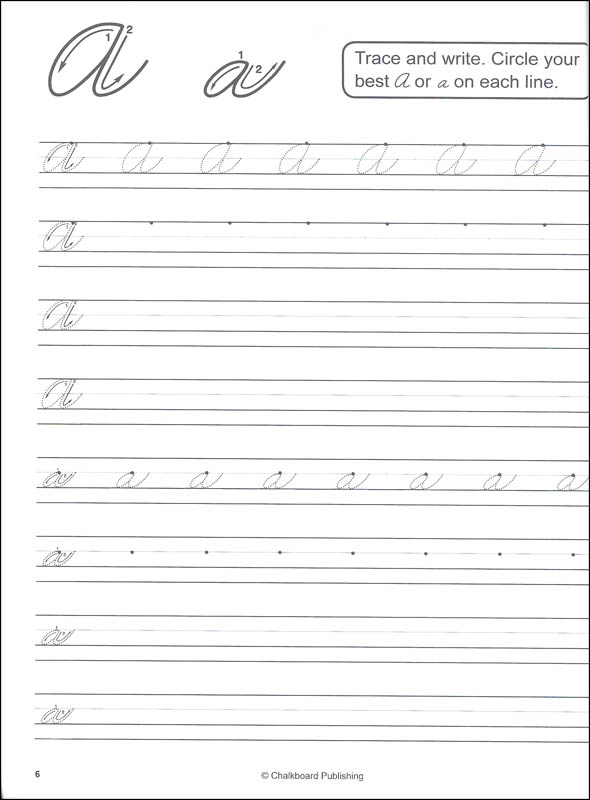 Daily Cursive Writing Practice | Chalkboard Publishing | 9781683100034