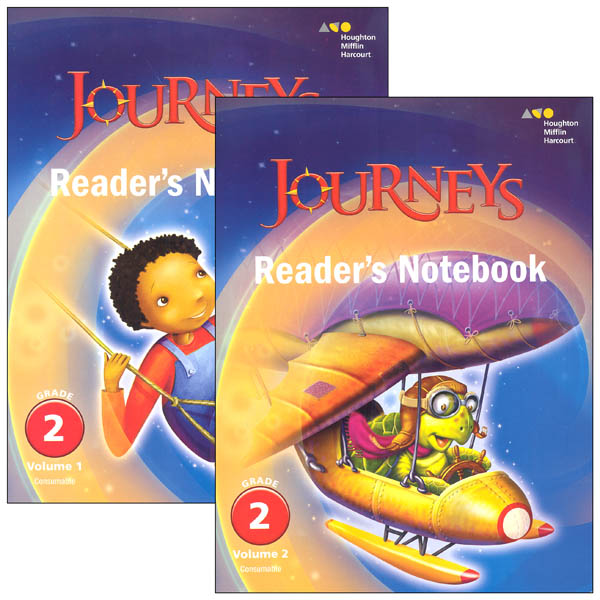 Journeys Reader s Notebook Consumable Collection Grade 2 Houghton